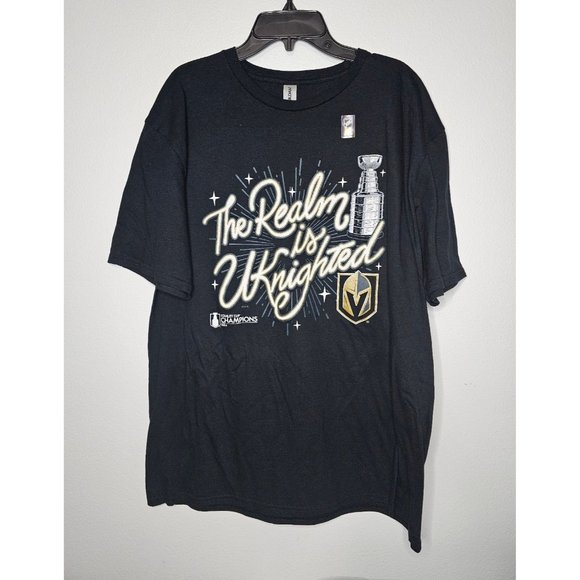 Gildan | Shirts | Vegas Golden Knights Nhl Hockey 223 Stanley Cup Realm ...